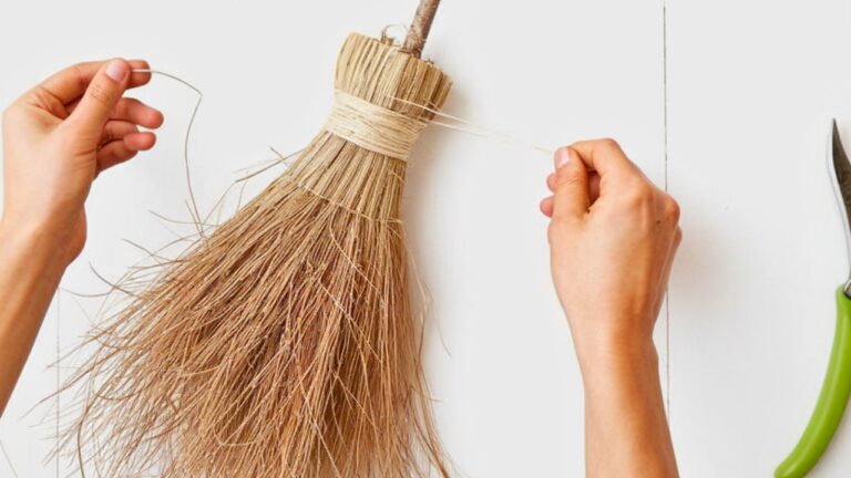 Craft Your Own Magical Halloween Witches' Broom: 2 Free DIY Methods