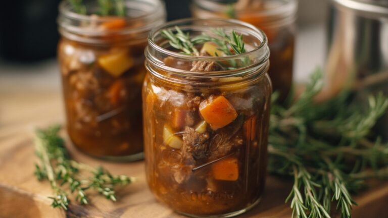 Preserve Your Favorite Beef Stew with This Easy Canning Method