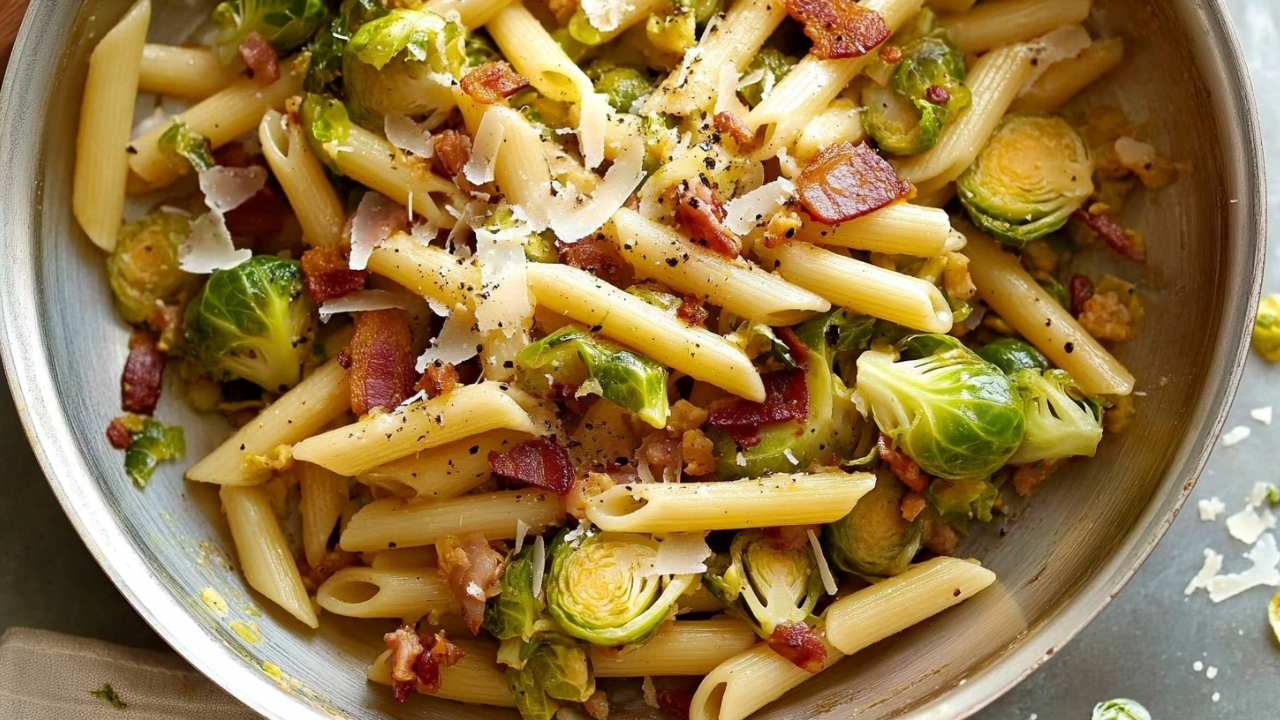 Warm Up Your Night with This Penne & Bacon Dinner Idea