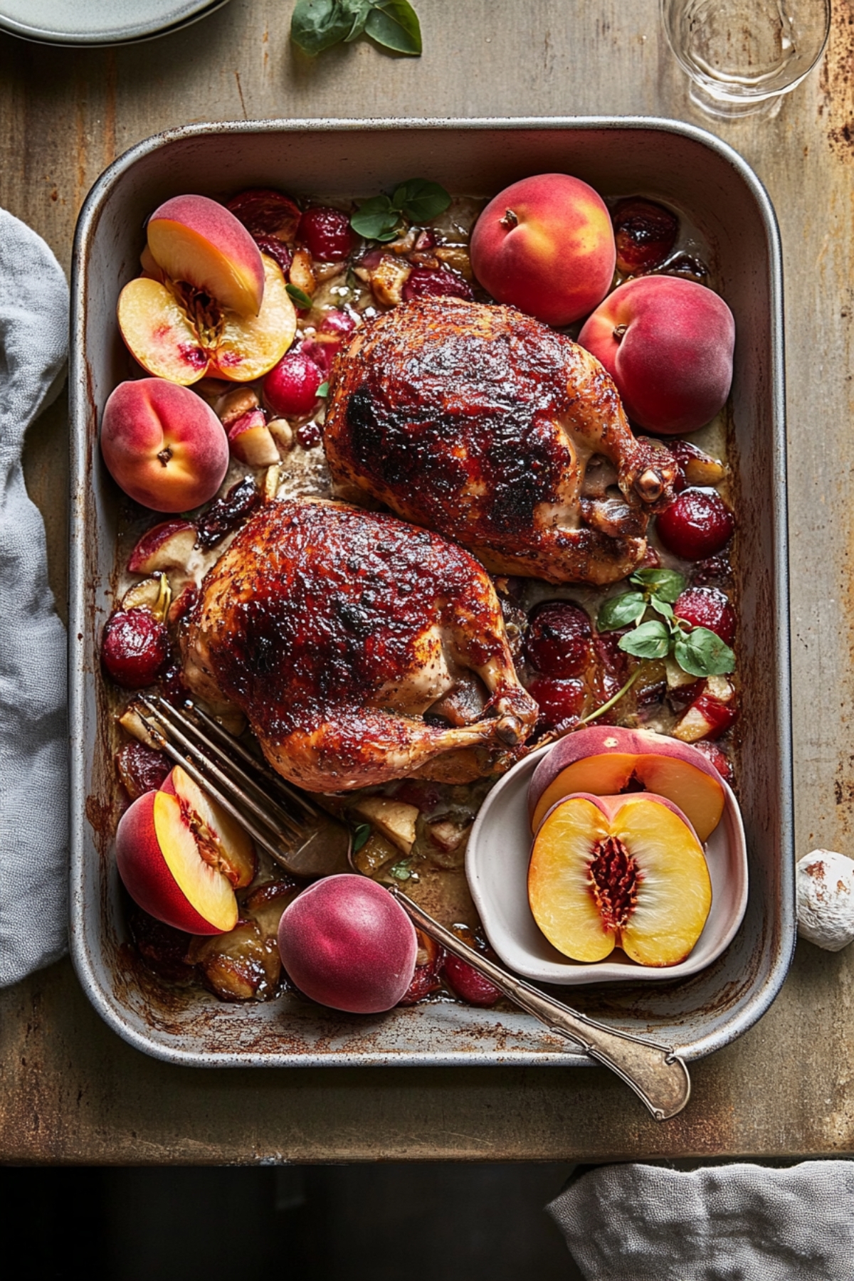Flavorful Sumac Chicken with Sweet Plums Is a Perfect Combination