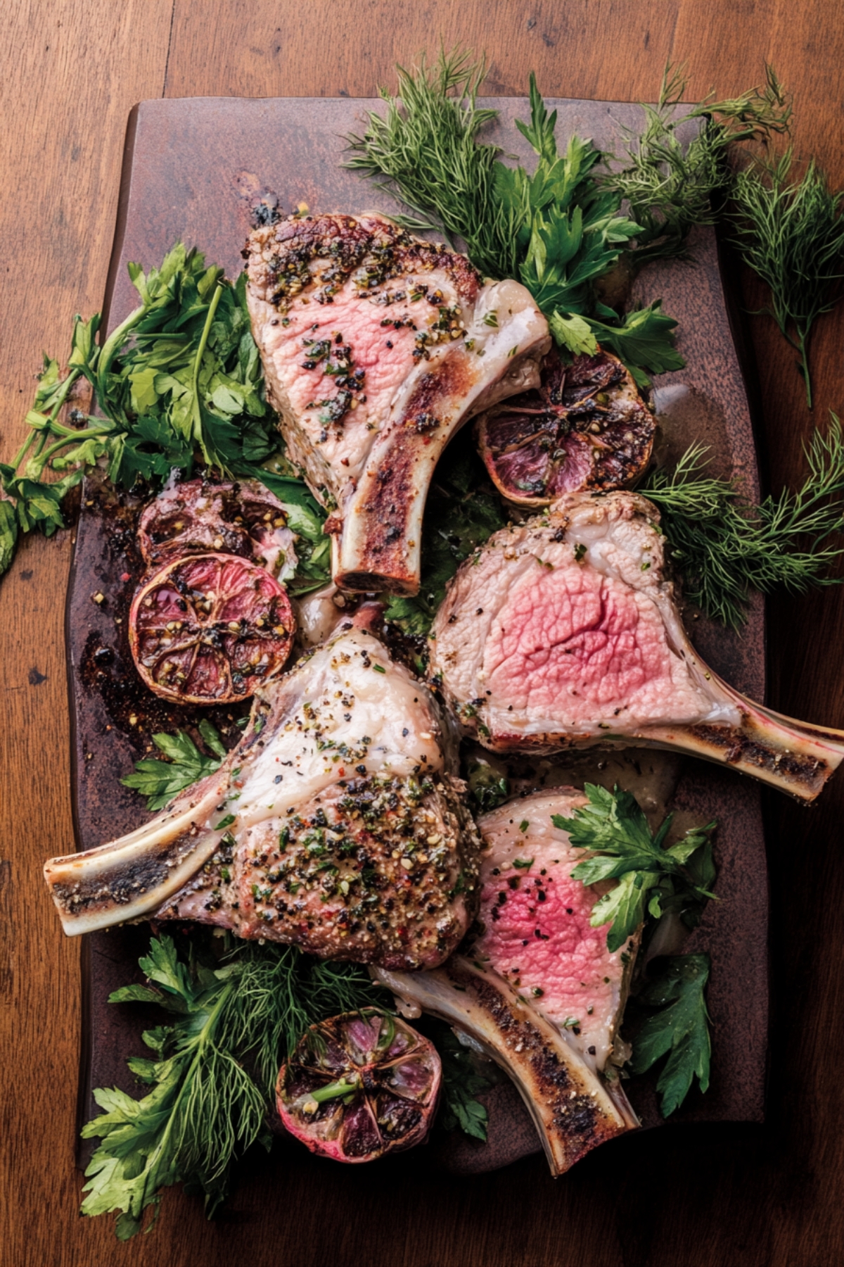 Juicy Lamb Chops with Tahini Sauce Are Mediterranean Perfection