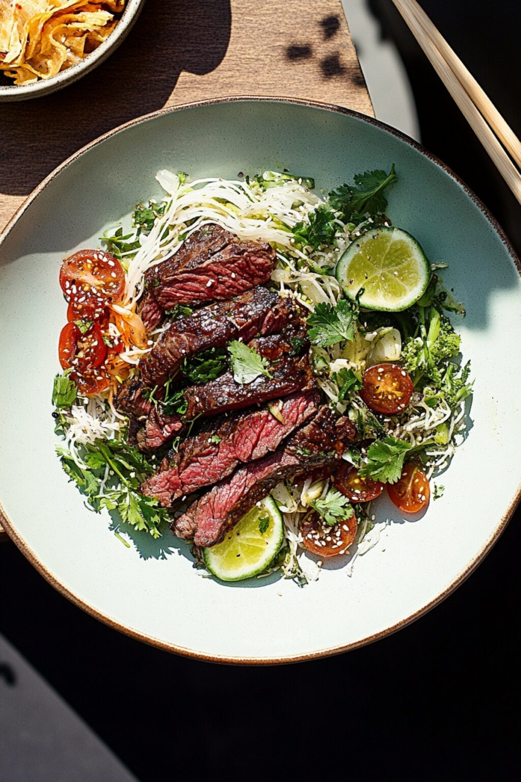 Easy Vietnamese Steak Dinner Recipe with Fresh Noodles