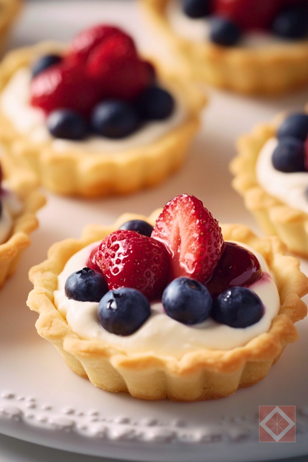How to Make Berry Tartlets with Creamy Vanilla Filling