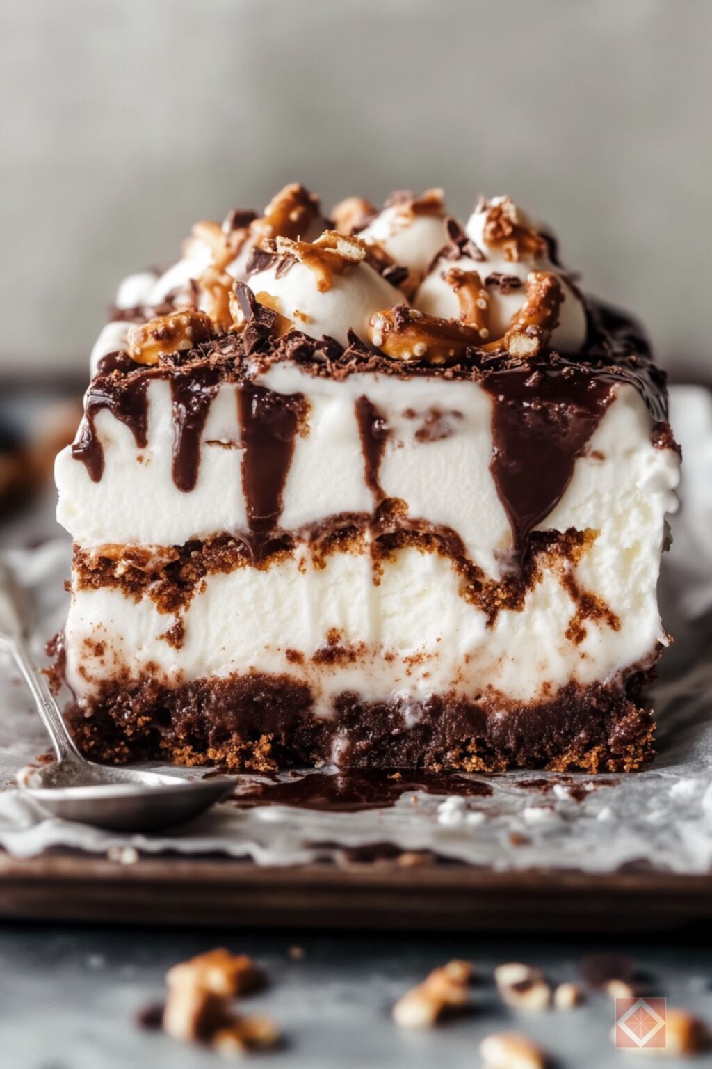 An Easy Sweet-and-Salty Showstopper: Ice Cream Pretzel Cake