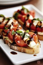 Easy & Flavorful Caprese Bruschetta Recipe
