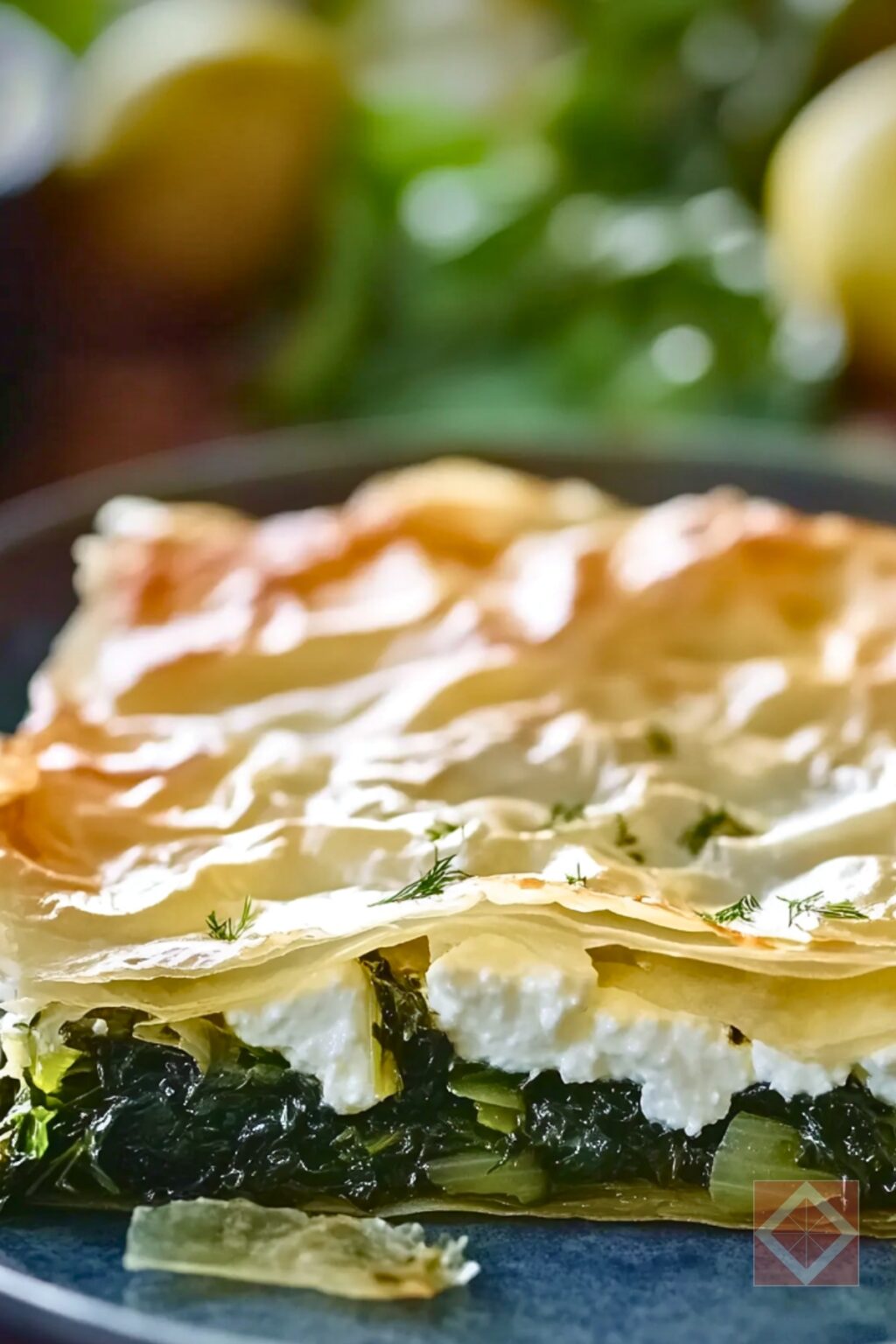 A Crispy, Cheesy Phyllo Pie Packed with Flavorful Greens