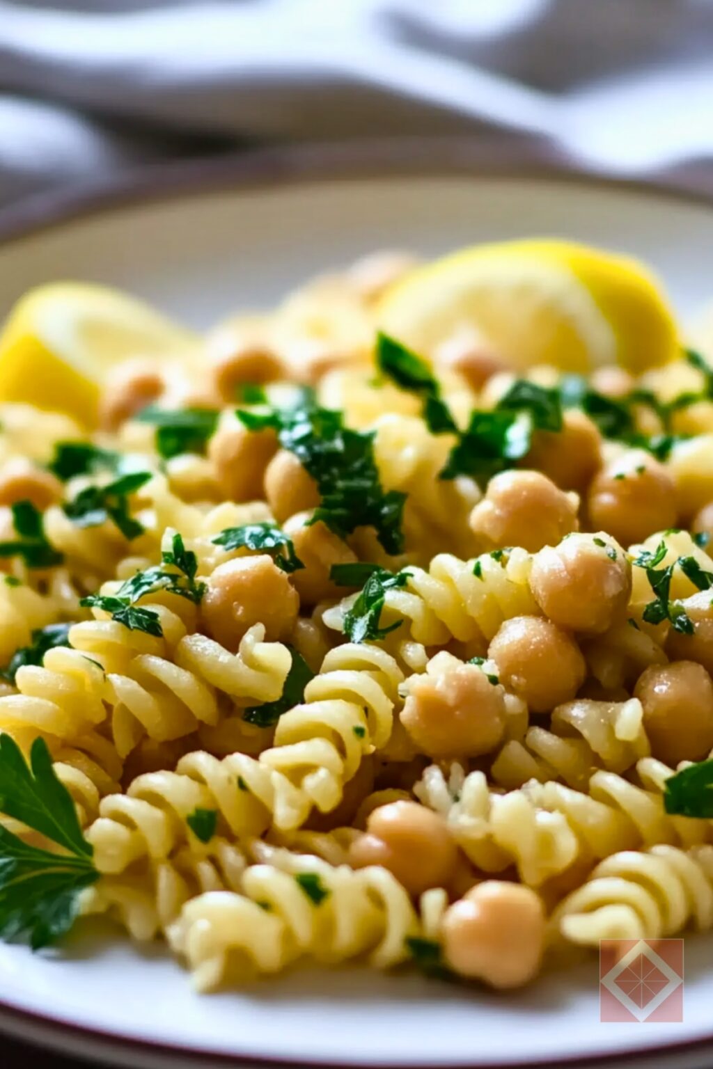 Chickpea & Parsley Pasta: A Heart-Healthy Dinner Idea