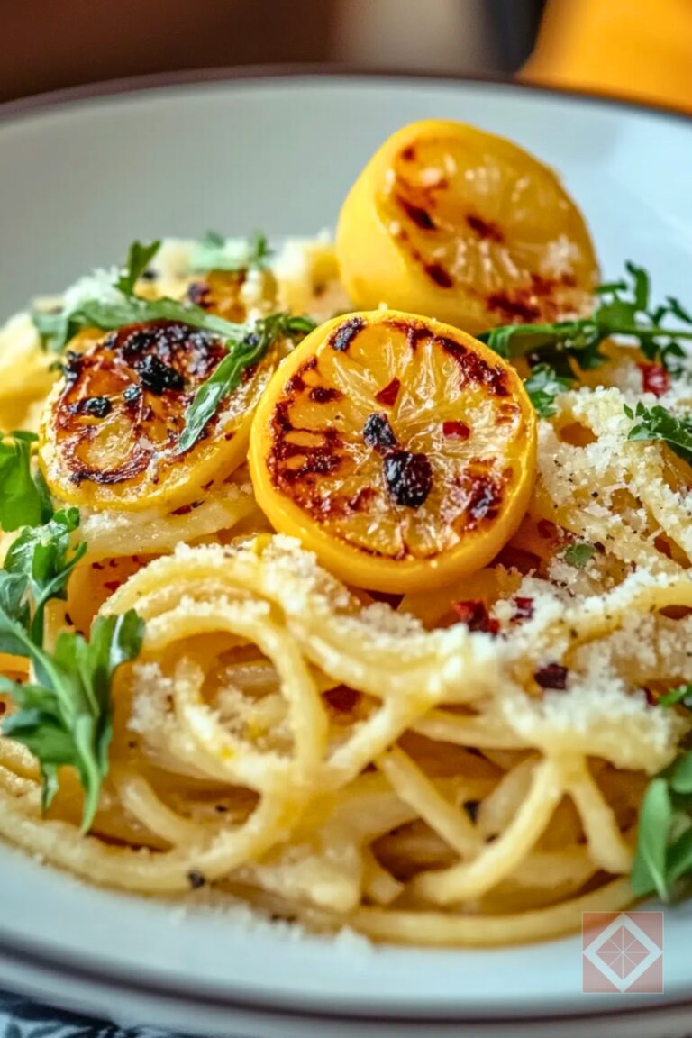 Zesty Fried Lemon Pasta Recipe for a Unique Dinner Experience