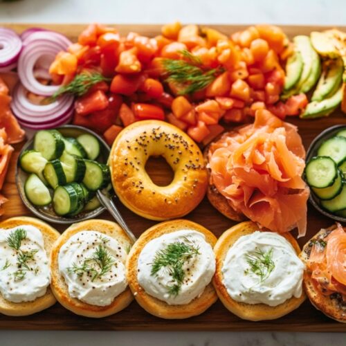 Build Your Own Fully Loaded Bagel Bar