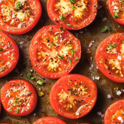Roasted Tomatoes with Garlic That's Bursting with Flavor