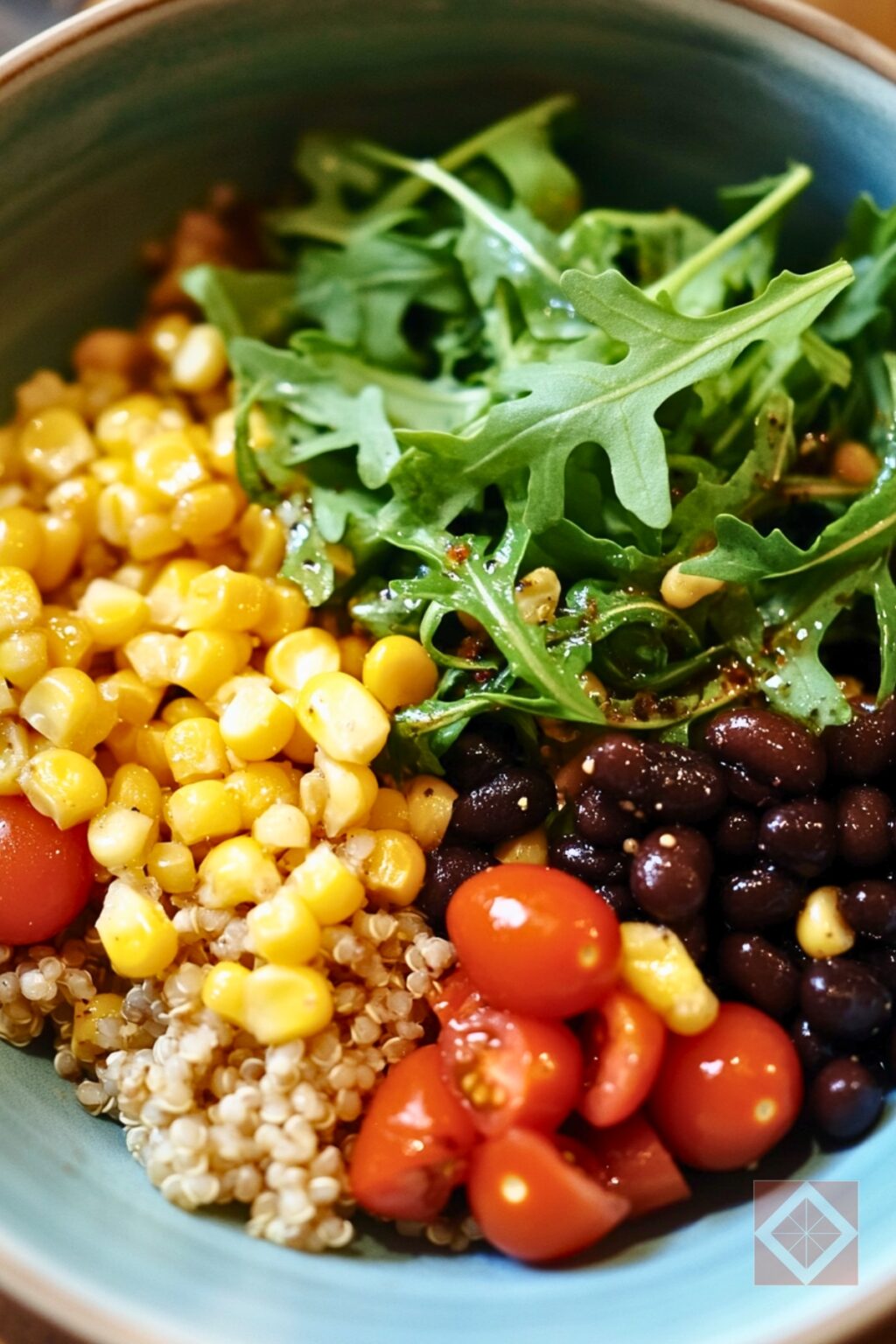 Grain Bowl Dinner Recipe with Corn, Beans & Chiles
