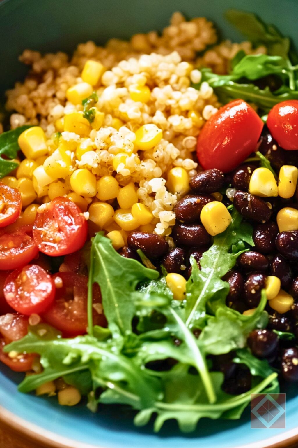 Grain Bowl Dinner Recipe with Corn, Beans & Chiles