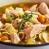 Best Homemade Chicken & Vegetable Soup One-Pot Recipe to Try