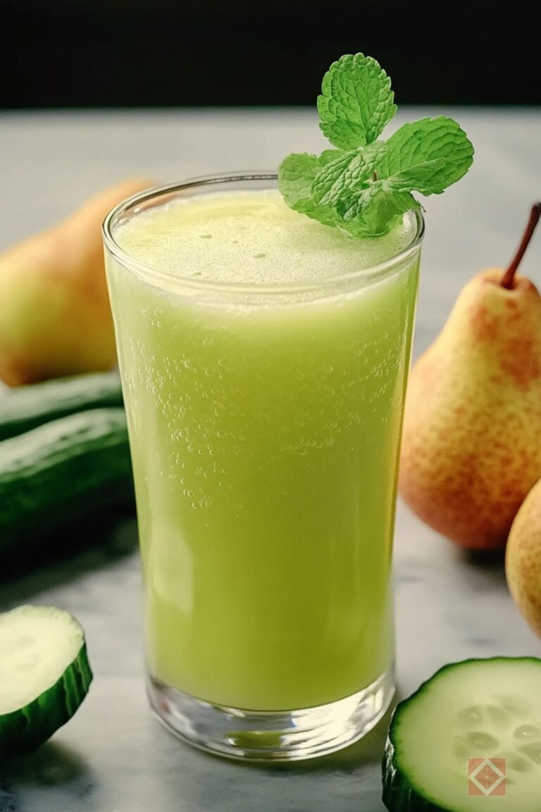 Easy Pear-fectly Delicious Juicing Recipe for Digestive Health