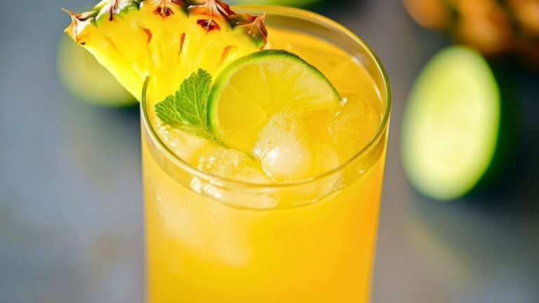 Simple, Refreshing & Tropical: Pineapple & Gin