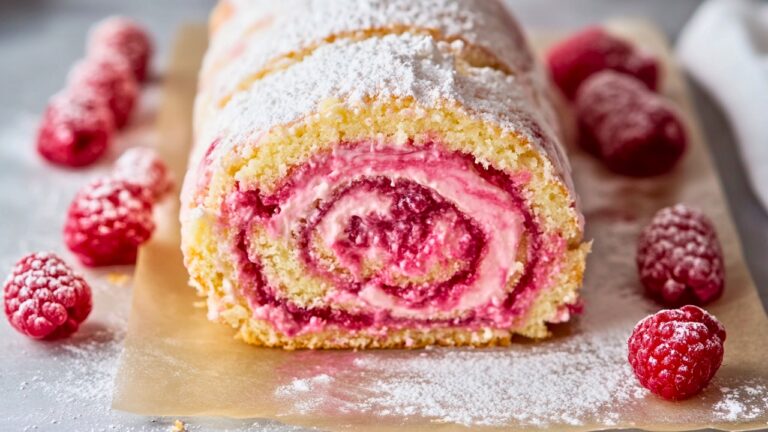 A Sweet Raspberry Cake Roll Everyone Will Adore