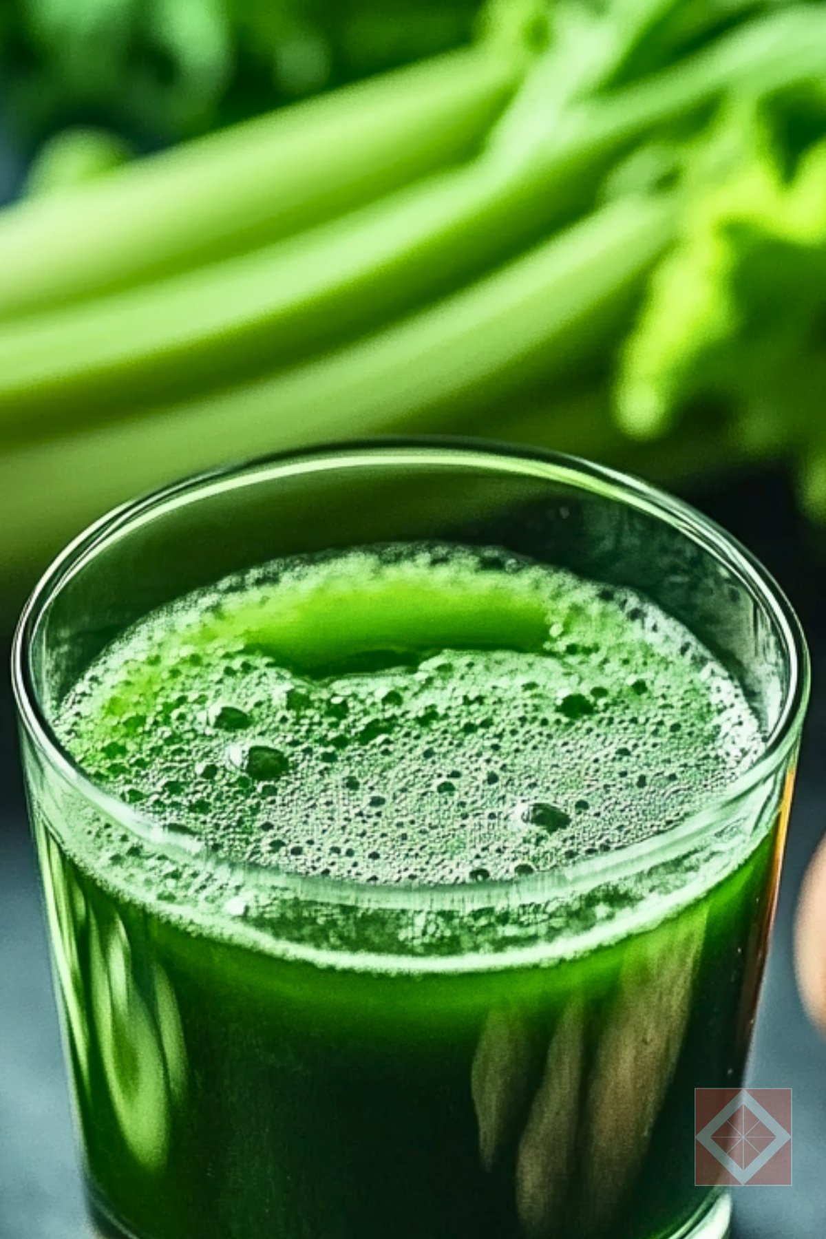 Simple Seven-Layer Green Juice for Healthy Living