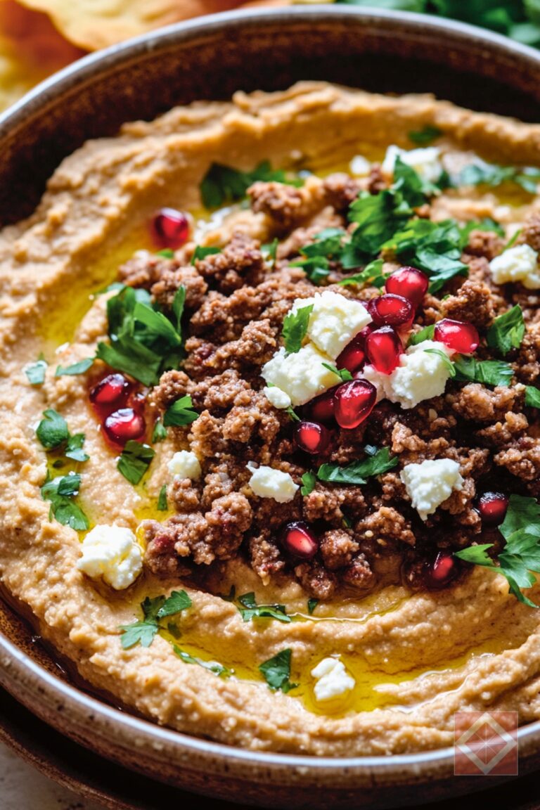 Spiced Lamb Hummus: Perfect for Dips, Meals & More