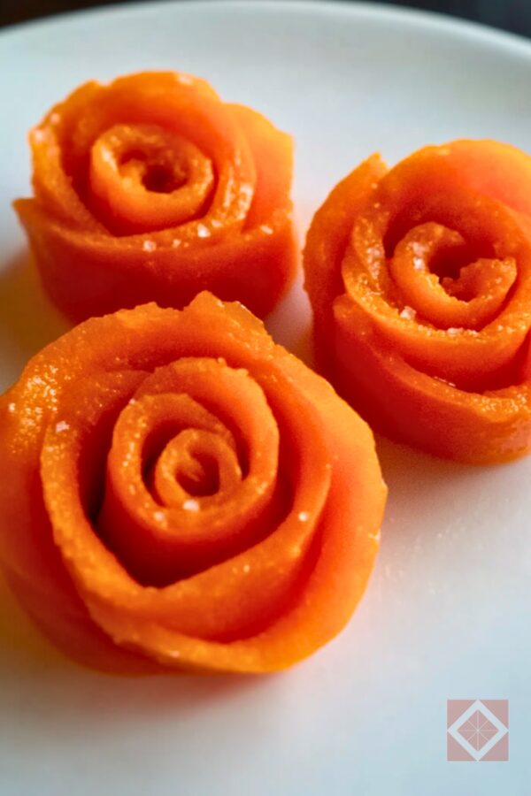 Easy Carrot Rose Recipe for Creative Cake Toppings