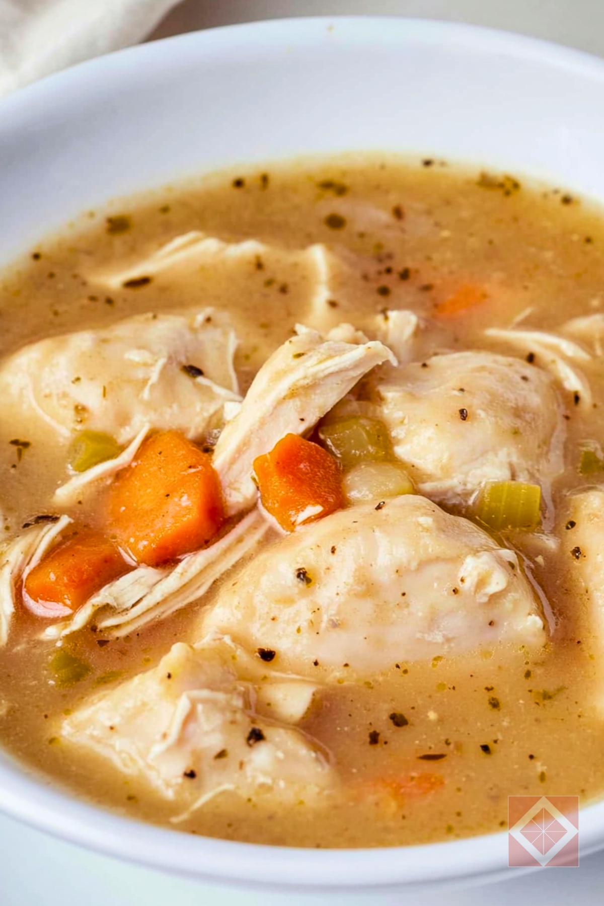 Creamy Instant Pot Chicken & Dumplings
