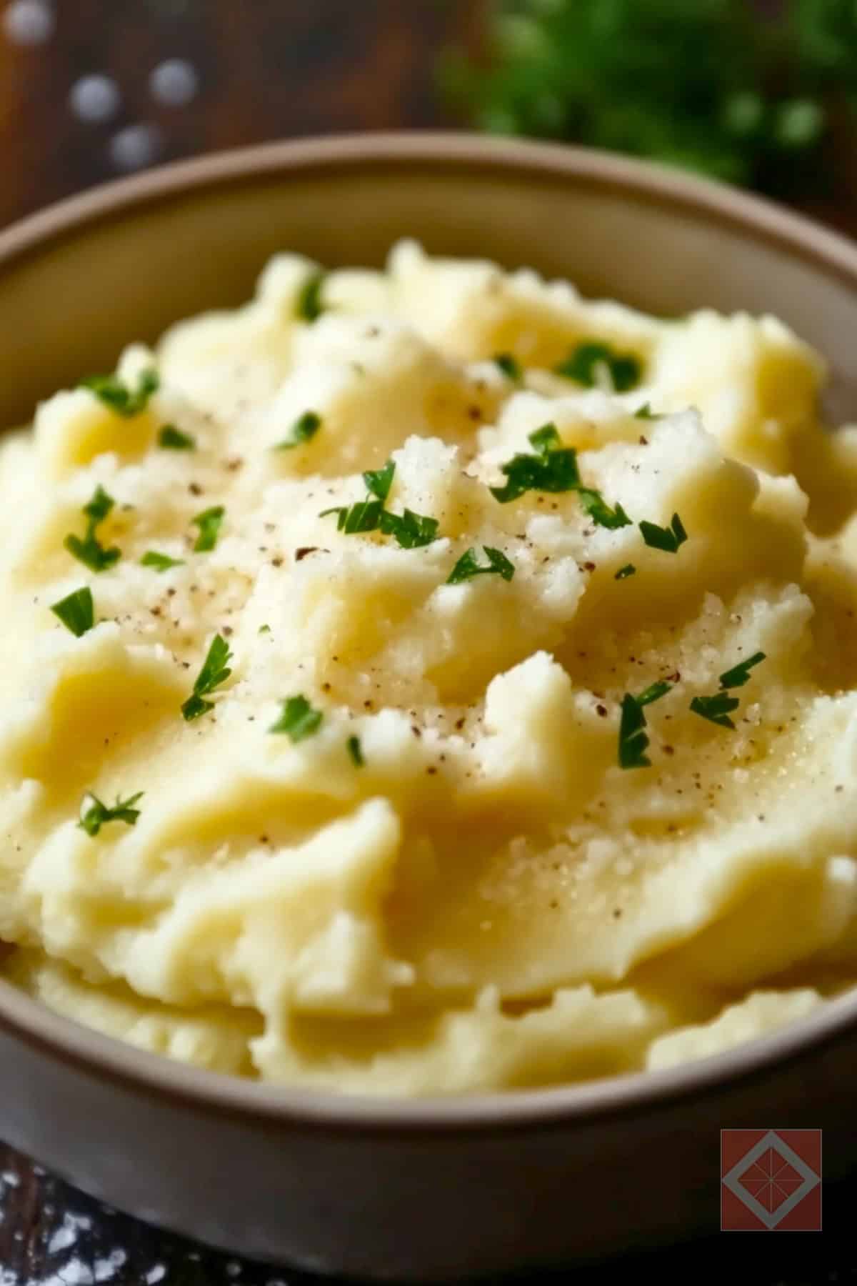 High-Protein Mashed Cauliflower with Butter