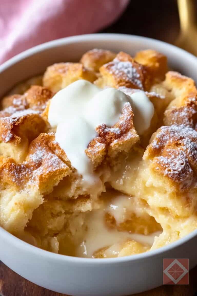Slow Cooker Bread Pudding One-Pot Recipe for Easy Baking