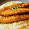 Southern Fried Catfish with Buttery Grits