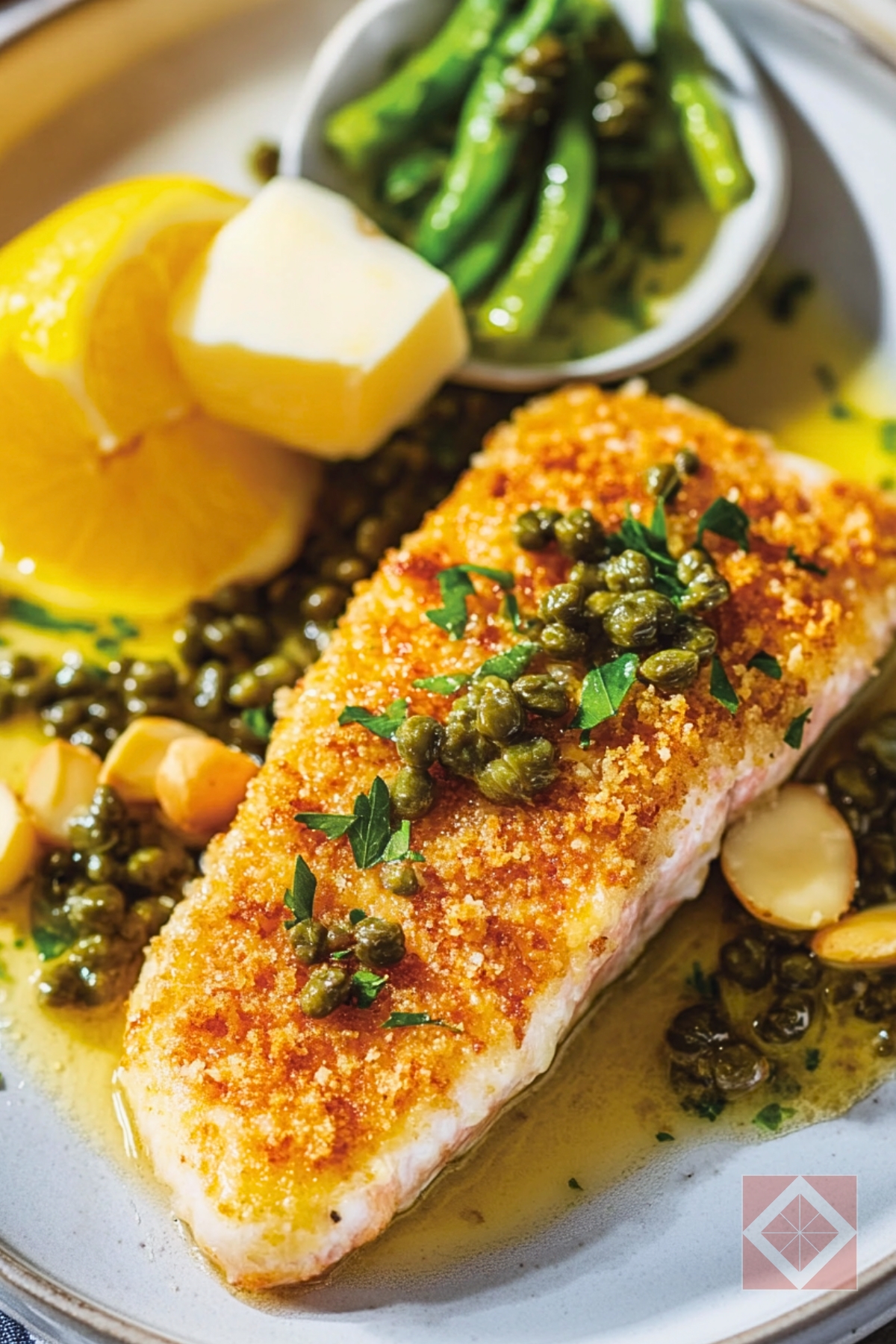 Easy Healthy Almond Trout Recipe with a Butter-Lemon Twist