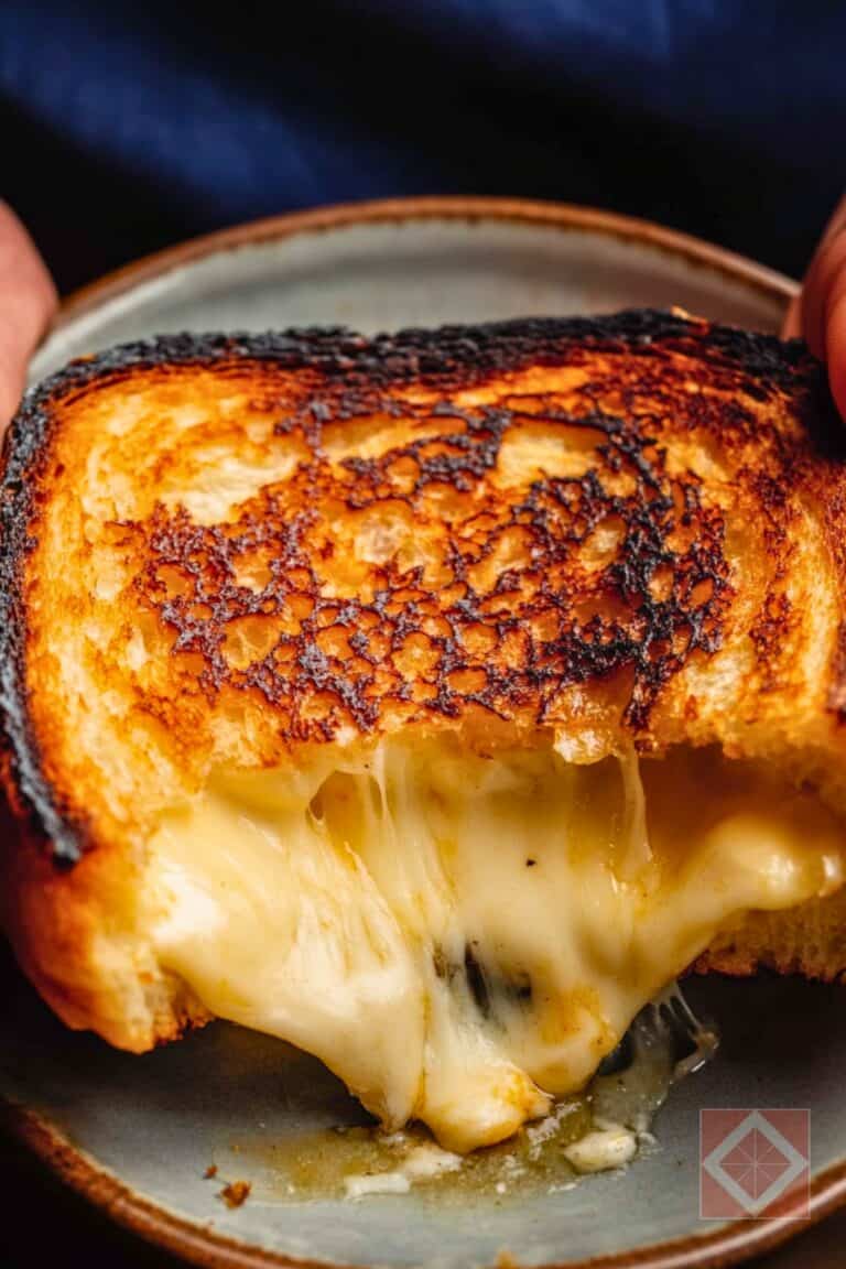 Extremely Cheesy Grilled Cheese That’s Way Too Good