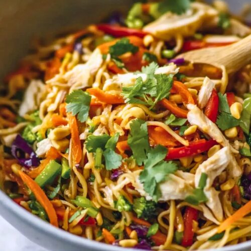 Asian Noodle Salad That’s Just the Right Kind of Spicy