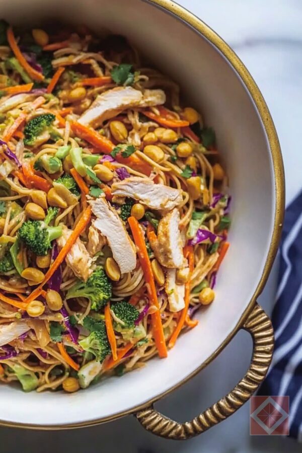 Asian Noodle Salad That’s Just the Right Kind of Spicy