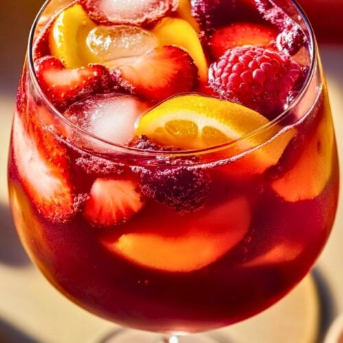 Girls’ Night Sangria: Pretty, Pink, & Irresistible