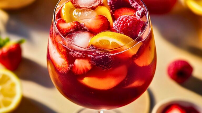 Girls’ Night Sangria: Pretty, Pink, & Irresistible