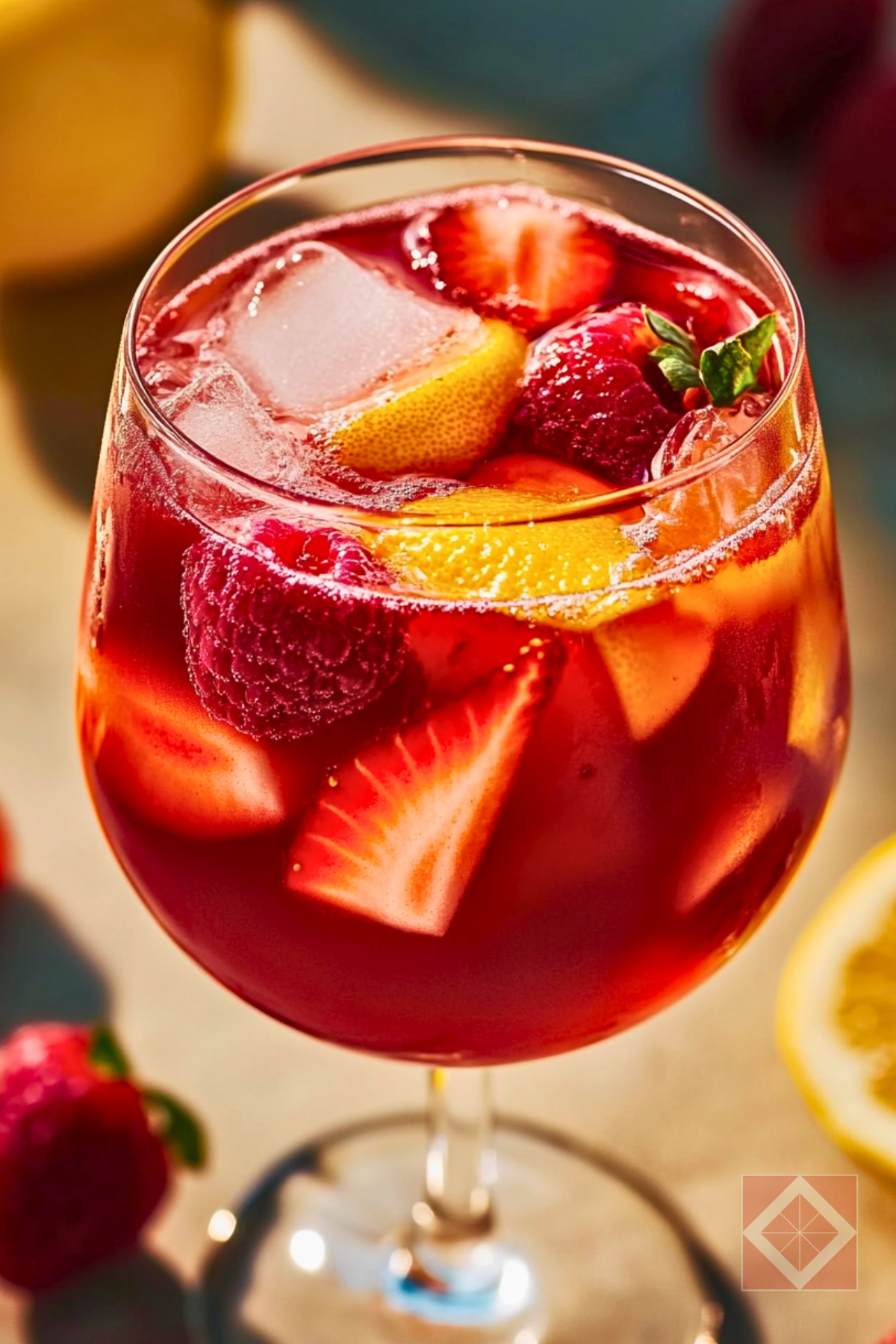 Girls’ Night Sangria: Pretty, Pink, & Irresistible