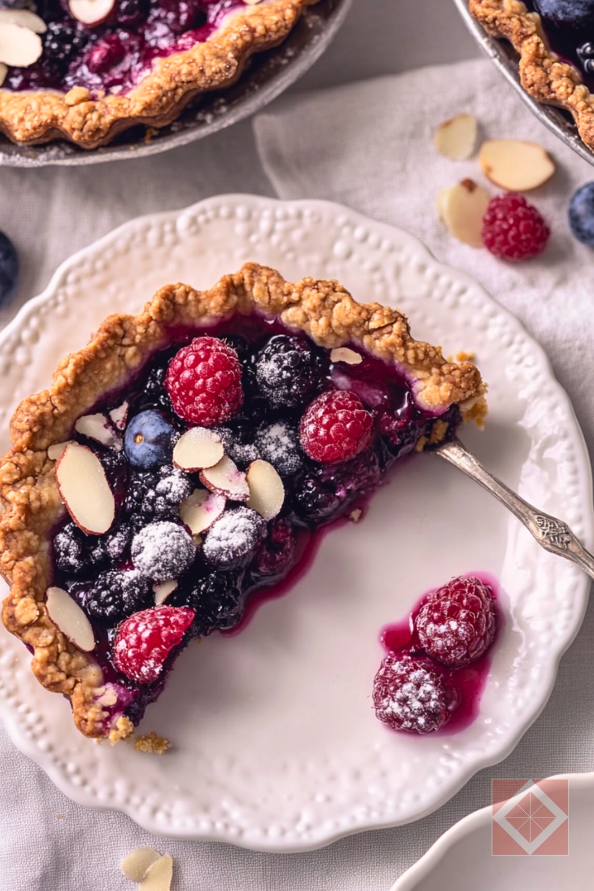 Mixed Berry Delight: Bumbleberry Tart Dessert Recipe