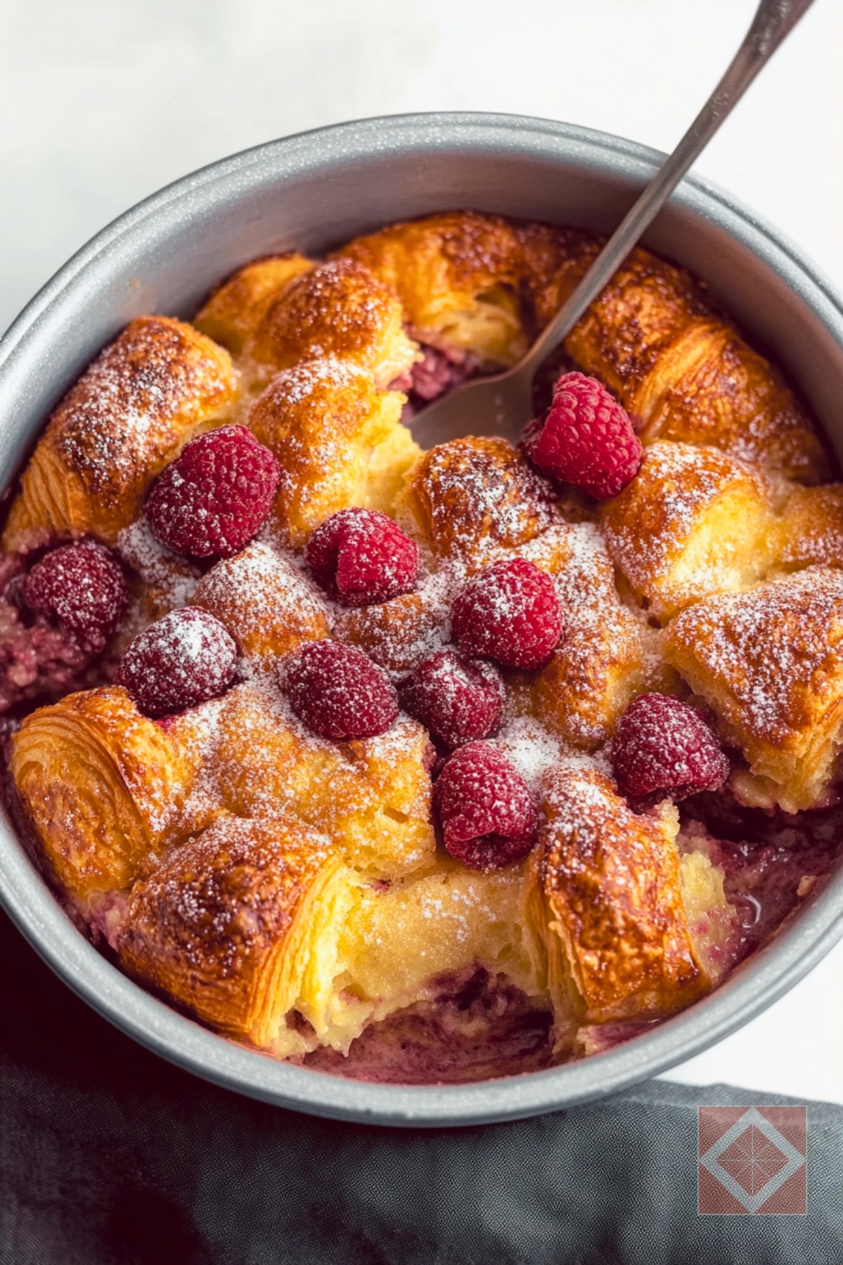 Raspberry Croissant Bread Pudding Recipe for Beginners